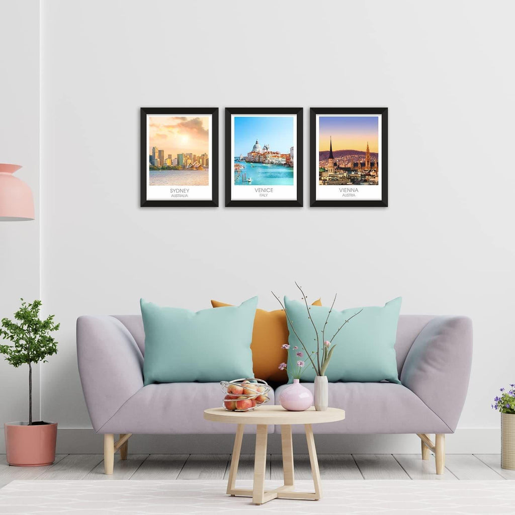 Travel Wall Framed Posters - Spark Wanderlust & Adventure – Khirki.in
